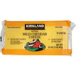 |BeeLocal Kirkland Signature Queso Cheddar Suave Natural - Vacation ...